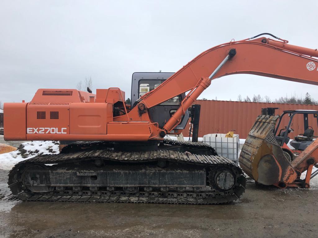HITACHI EX270LC ( SOLD ) – Real Impex – Excavator Backhoe Loaders ...